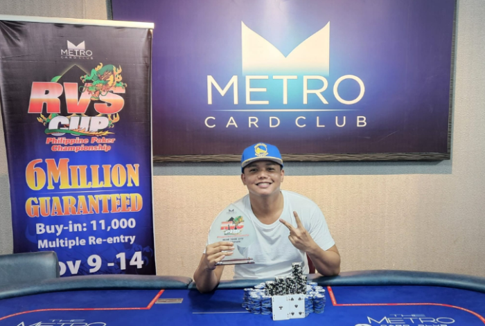 RVS CUP 2022 Side Event Winners: Rey Osete, Iaroslav Iurasov, Leonel Edejer, Patrick Ramil ...