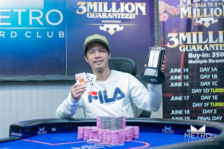 5M Guaranteed Metro Walk To A Million Begins Today; Anthony Castro Wins ...