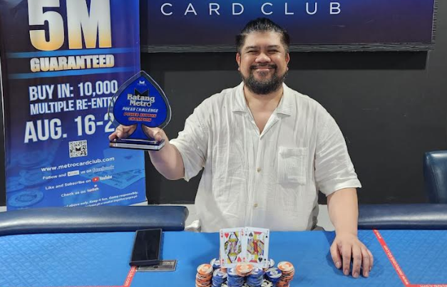 Florendo Sario tops Batang Metro Poker Challenge Day 1B; Jester Intia ...