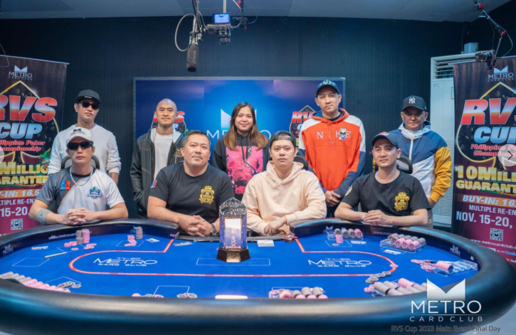 Edilberto Gopez Jr crowned 2023 RVS CUP champion! - Metro Card Club