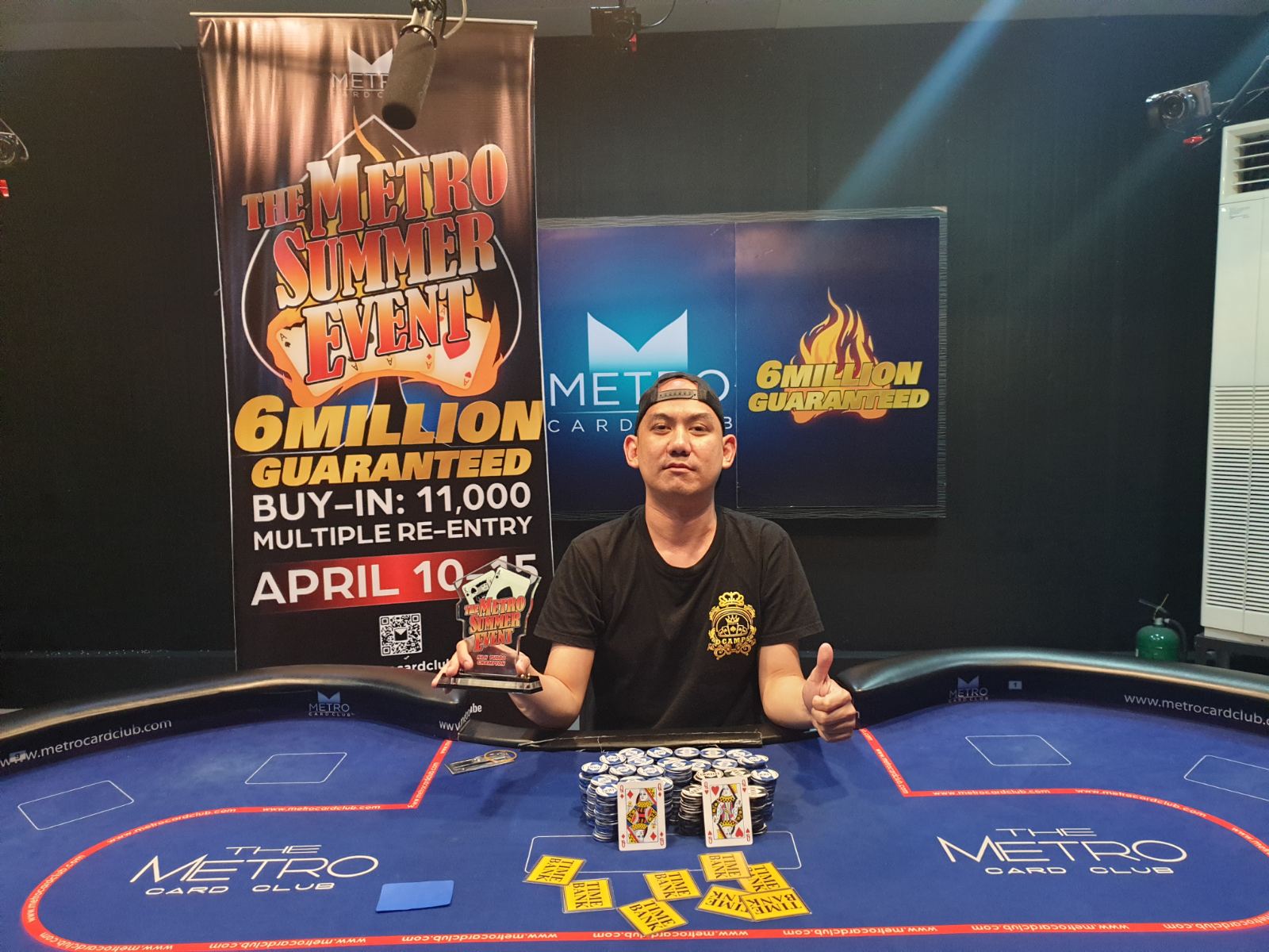 Taiwan’s Liao Po Hsun in top form, bags Metro Summer Event Day 1A chip lead; Ellezer Castillo ...