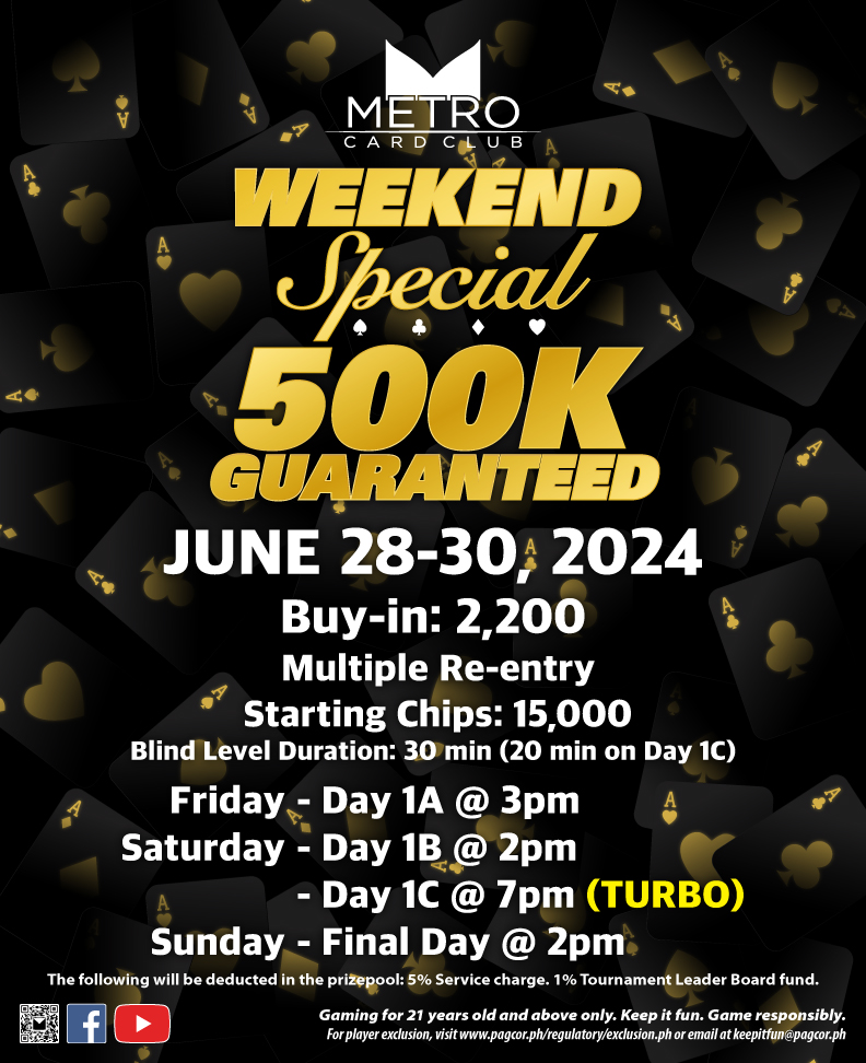 Metro Card Club - The Biggest and Best Card Room in the Country