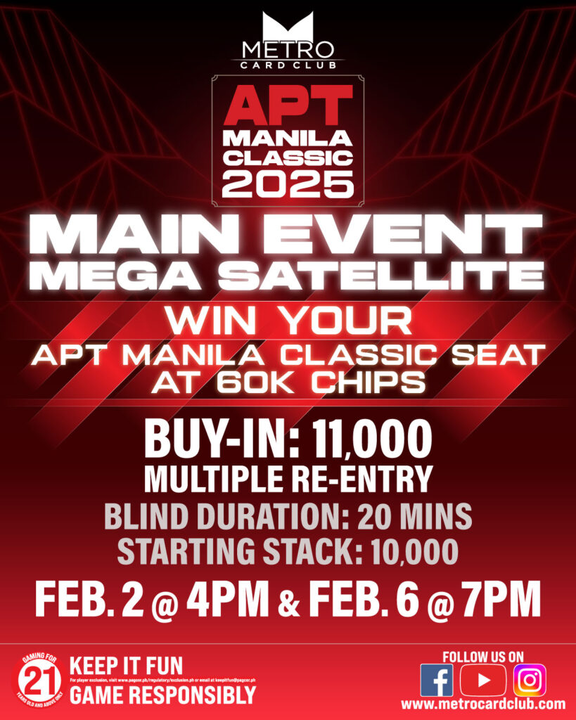 APT Manila Classic 2025 - Metro Card Club